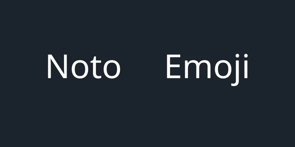 Noto Emoji Font Free Download